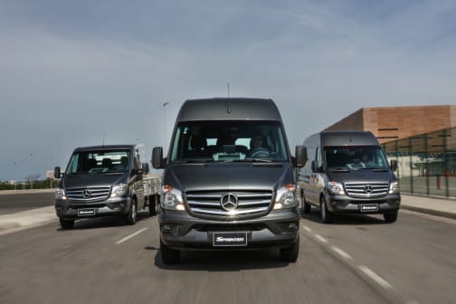Mercedes-Benz Sprinter ganha edição especial em comemoração aos 20 anos ...